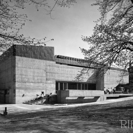Trevor James Dannatt: Assembly Hall, Bootham School - #SOSBRUTALISM